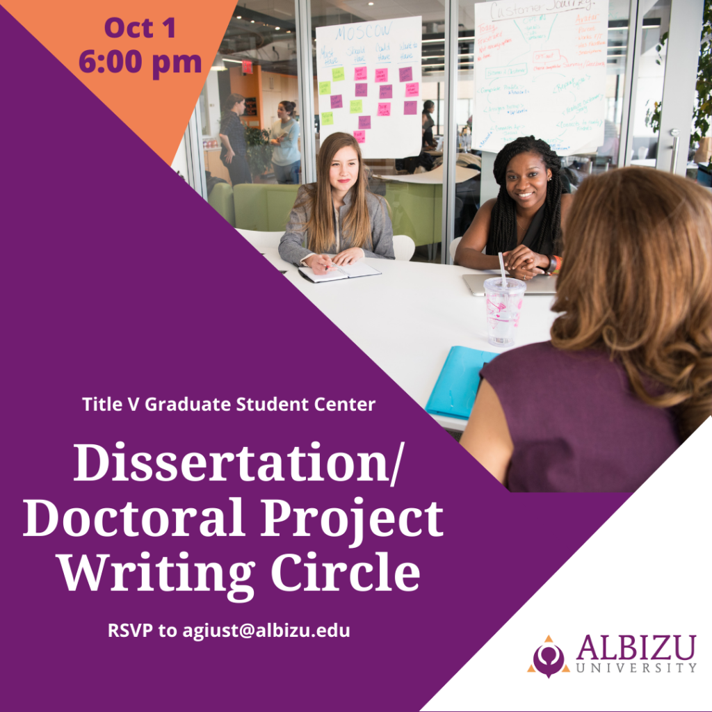 Writing Circle | Albizu Info Central