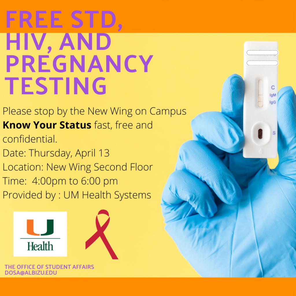 FREE Health Screening April 14, 2023 | Albizu Info Central